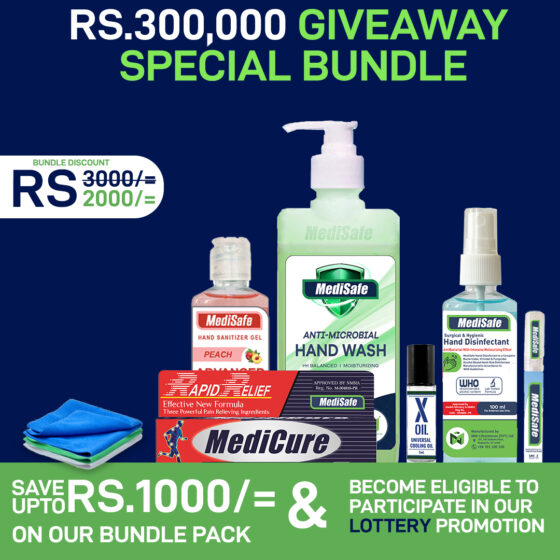 Giveaway Special Bundle – MediSafe Sanitizer
